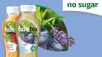 Fuze Tea. IJsthee. Maar natuurlijk wel van échte thee.