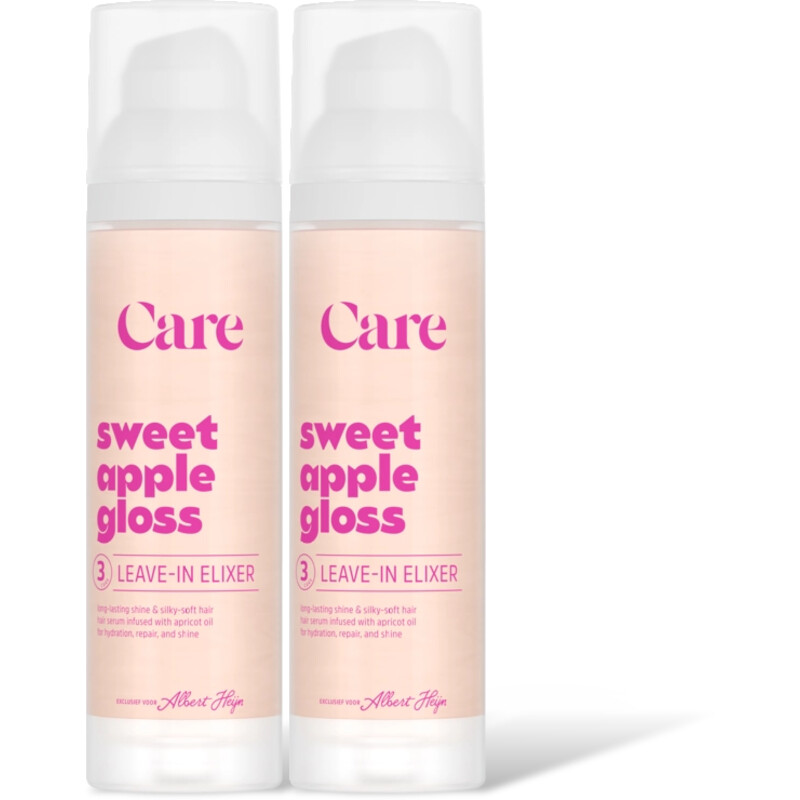 Care Sweet apple gloss leave-in elixir 2-pack reserveren | Albert Heijn