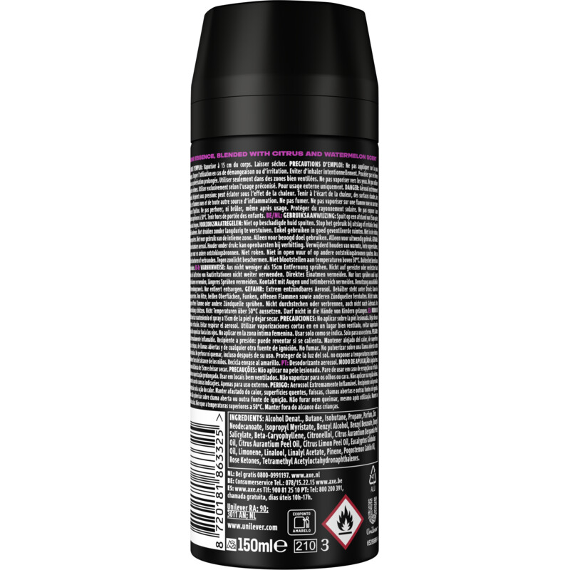 Axe Number 10 deodorant bodyspray bestellen | Albert Heijn