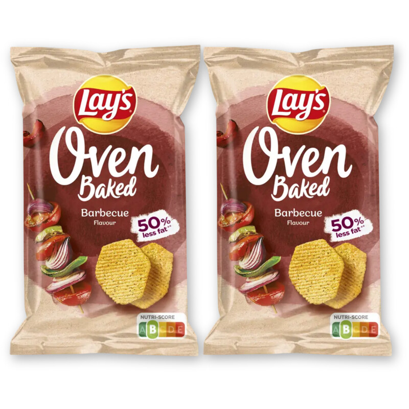 Lay's Oven baked barbecue 2-pack bestellen | Albert Heijn