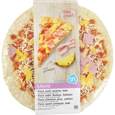 AH Pizza hawai thin crust bestellen | Albert Heijn