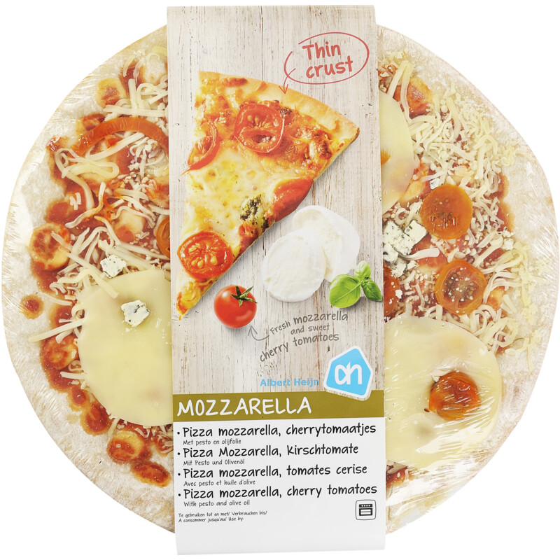 AH Thin crust pizza mozzarella reserveren | Albert Heijn
