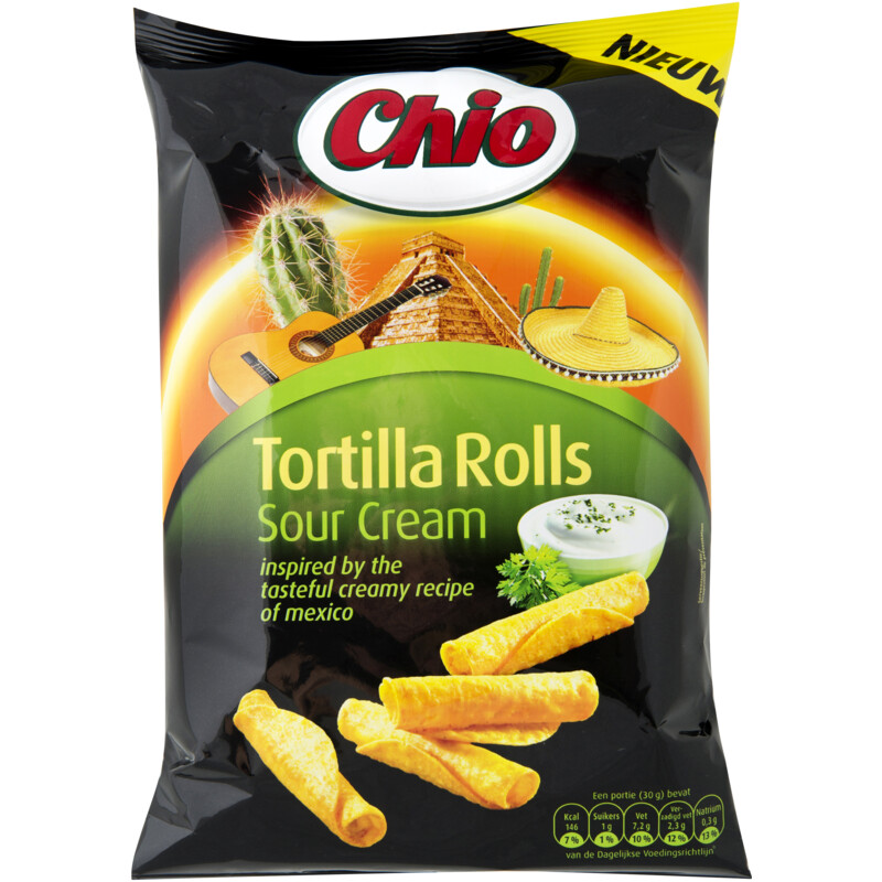 Chio Tortilla rolls sour cream bestellen | Albert Heijn