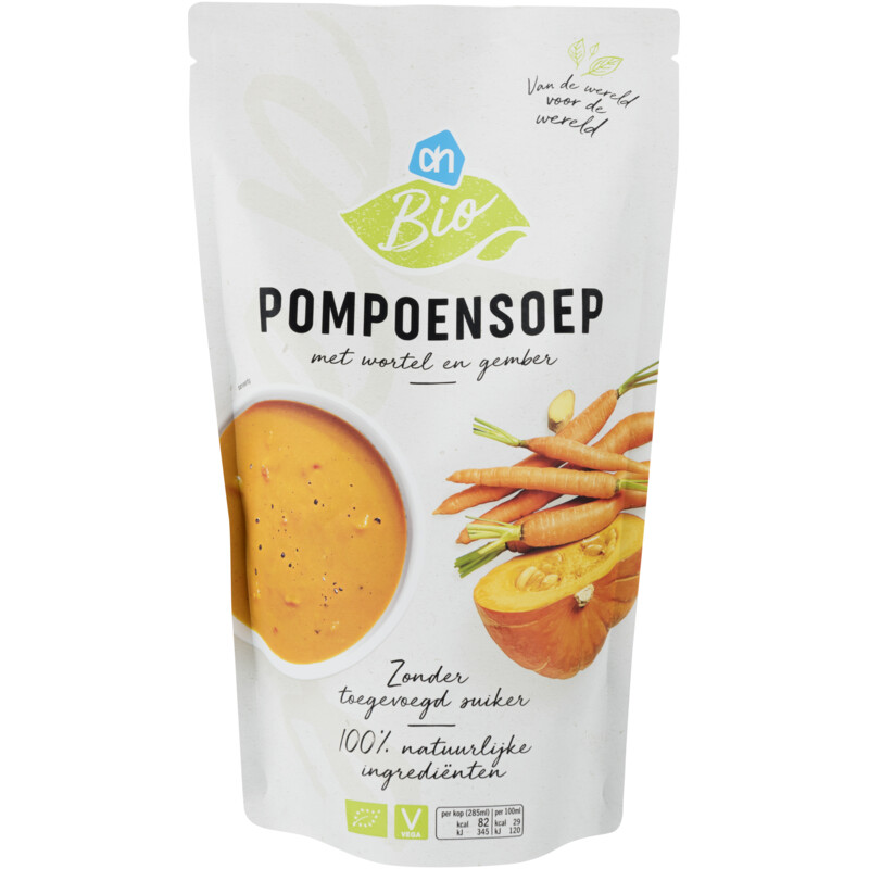 AH Biologisch Pompoensoep reserveren | Albert Heijn