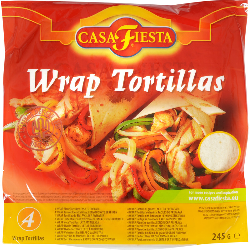 Casa Fiesta Wrap tortilla's bestellen | Albert Heijn
