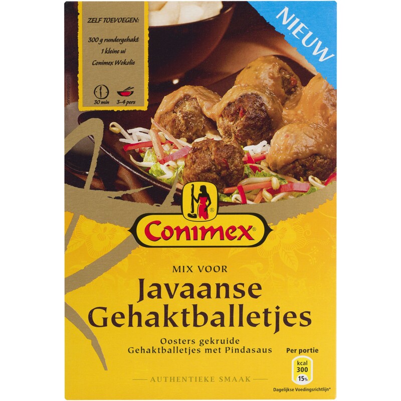 Conimex Mix voor Javaanse gehaktballetjes bestellen | Albert Heijn