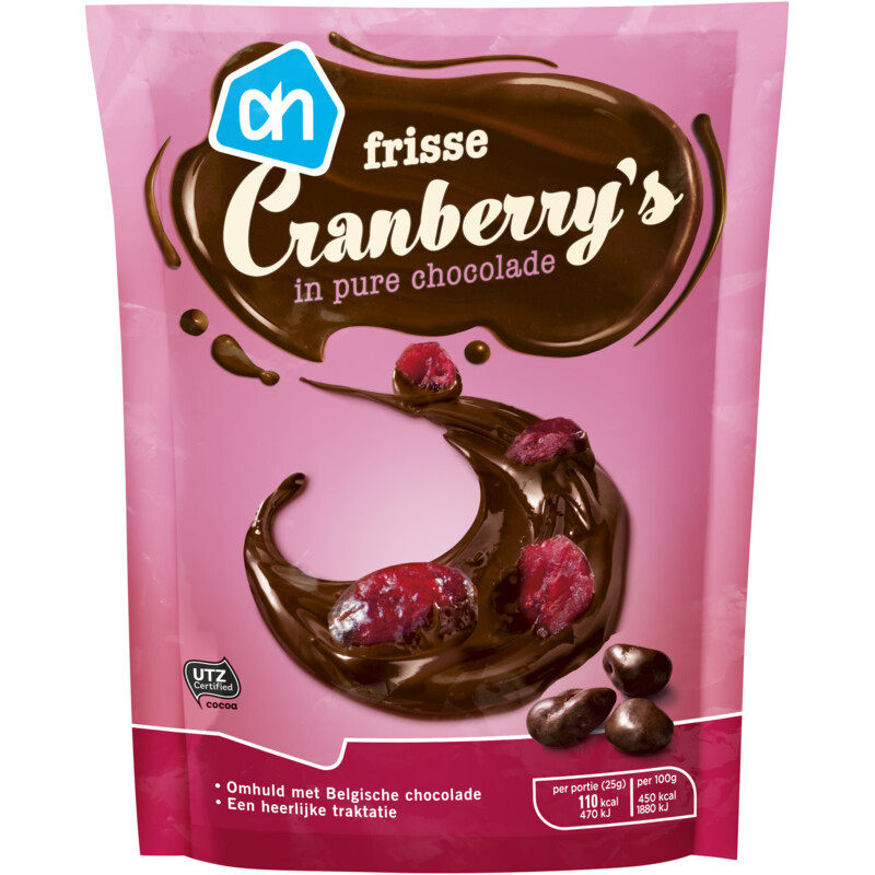 AH choco cranberry's puur bestellen | Albert Heijn