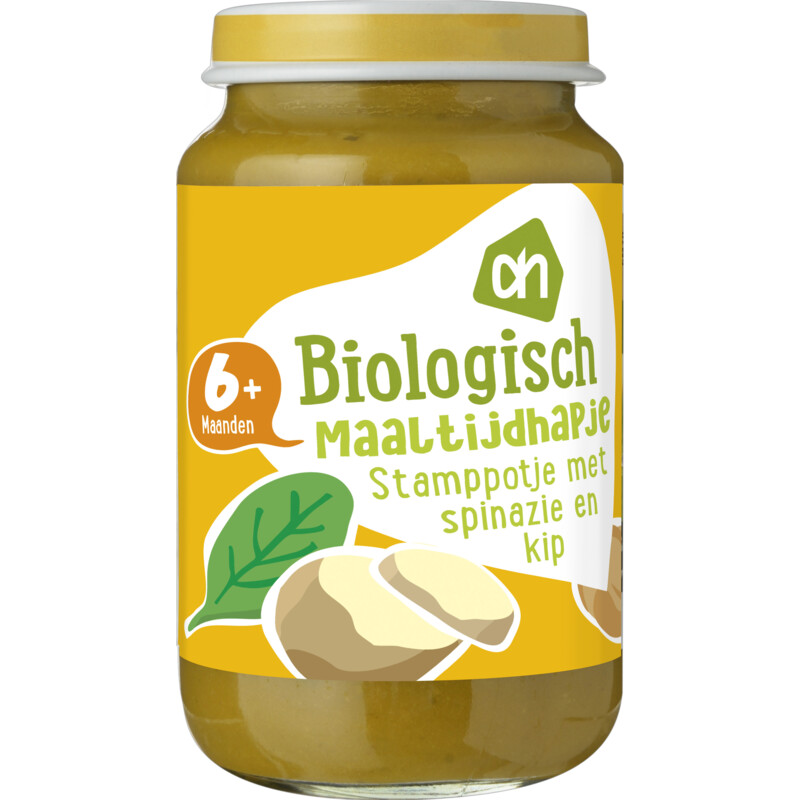 AH Biologisch Bio stamppot spinazie kip reserveren | Albert Heijn