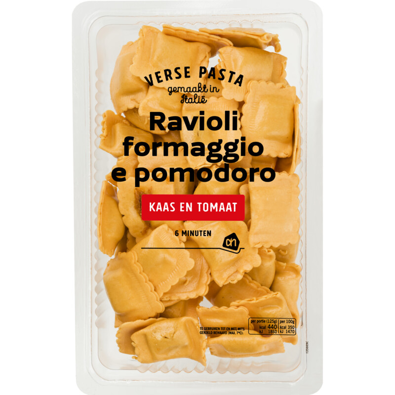 AH Verse ravioli formaggio e pomodoro bestellen | ah.nl