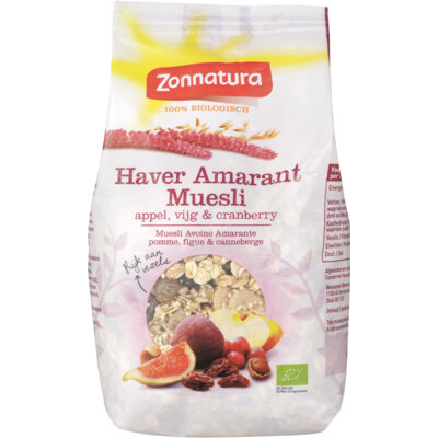 Zonnatura Amarant havermuesli vijg bestellen | Albert Heijn