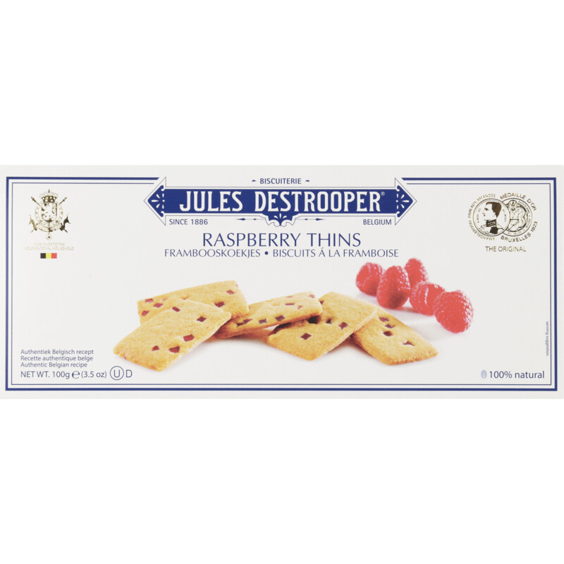 Jules Destrooper Thins raspberry bestellen | Albert Heijn