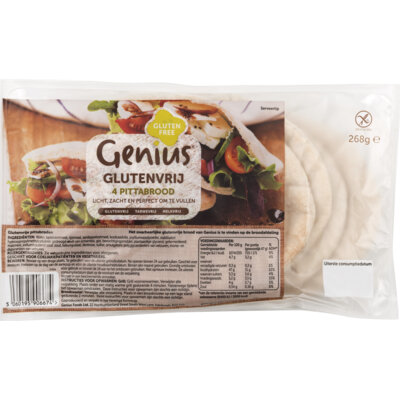Genius 4 Pitta breads gv bestellen | Albert Heijn
