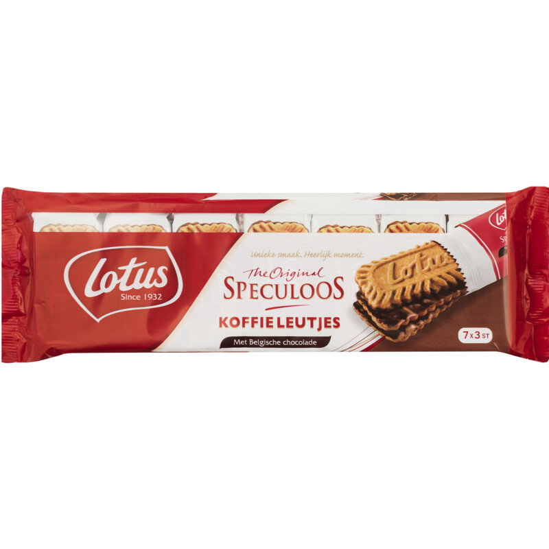 Lotus koffieleutjes Chocolade 154 gram bestellen | Albert Heijn