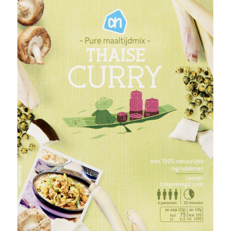 AH Pure mltd mix haise groene curry bestellen | Albert Heijn