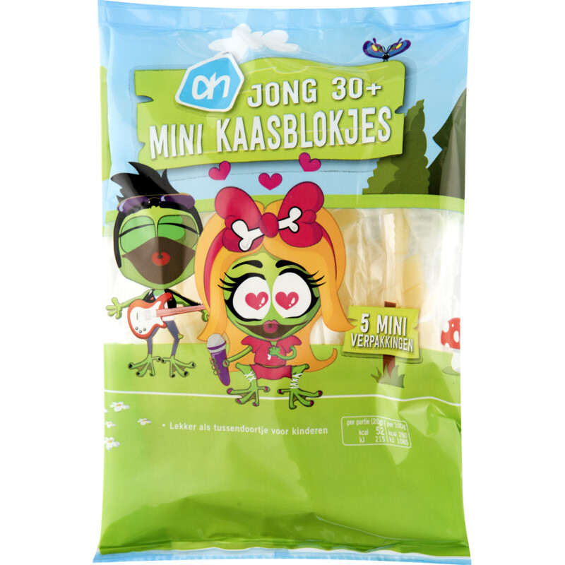 AH Kids kaas mini blokjes 30+ bestellen | Albert Heijn