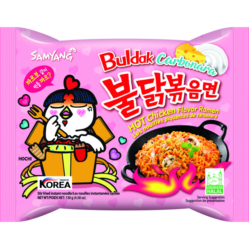 Samyang Instant noodles hot chicken carbonara reserveren | Albert Heijn