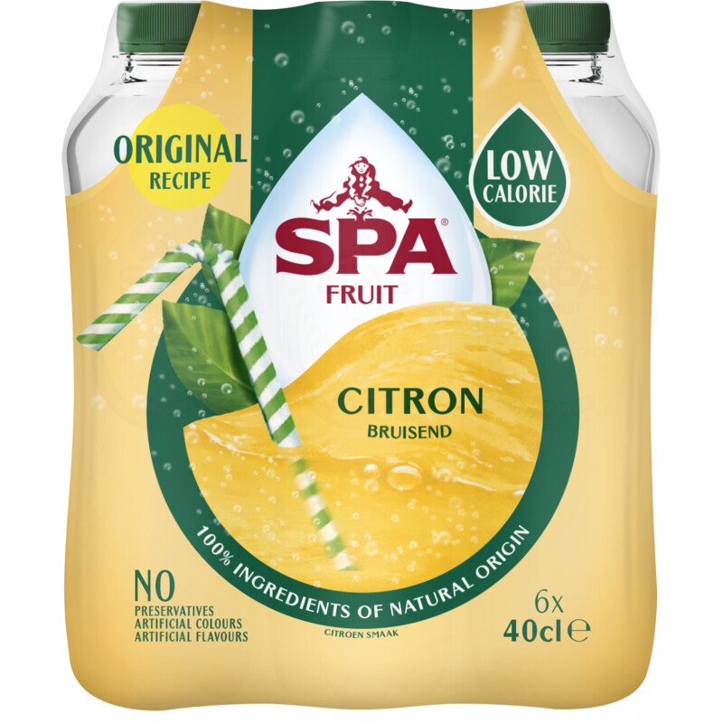 Spa Fruit citron bruisend bestellen | Albert Heijn
