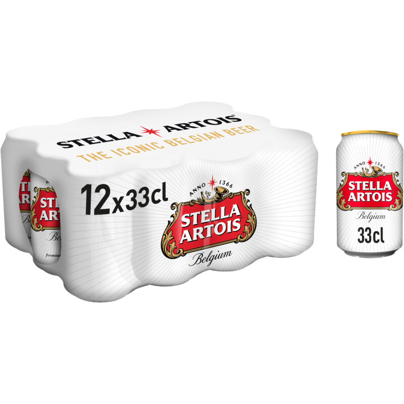 Stella Artois 12-pack Bel reserveren | Albert Heijn