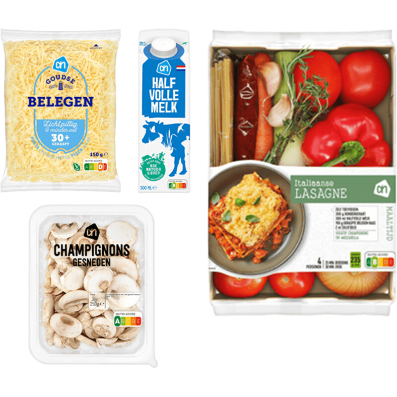 AH Vega Italiaanse lasagne verspakket bestellen | Albert Heijn