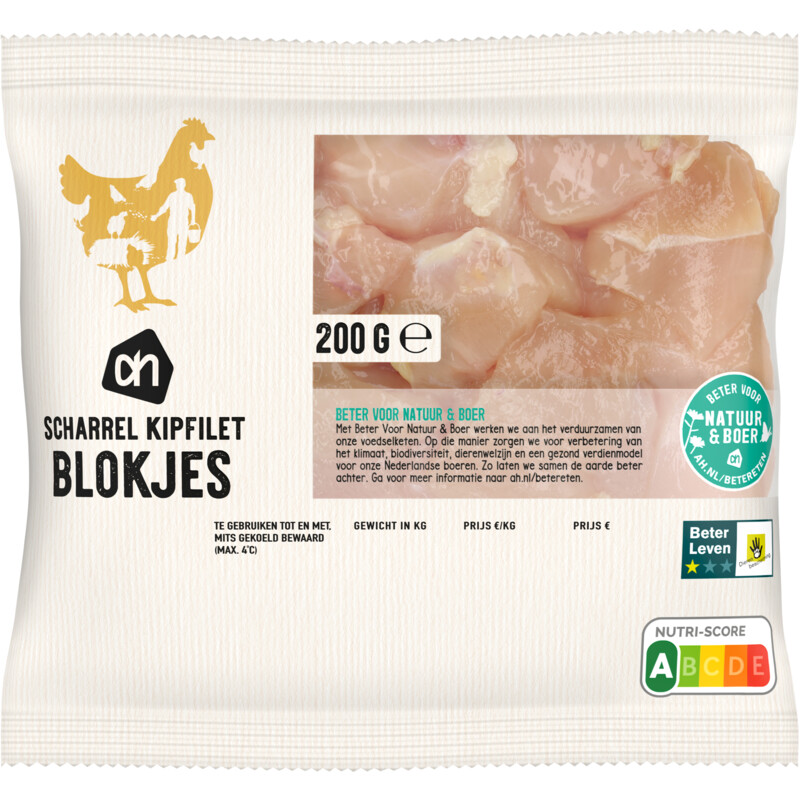 AH Scharrel kipfiletblokjes bestellen | Albert Heijn