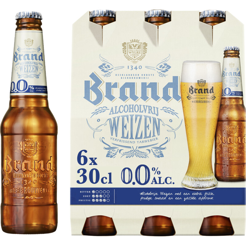 Brand Weizen 0.0 6-pack bestellen | Albert Heijn