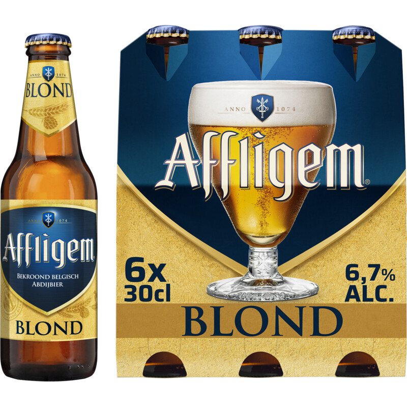 Affligem Blond abdijbier 6-pack bestellen | Albert Heijn
