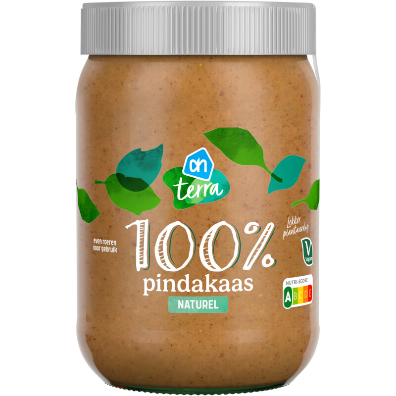 AH Terra Plantaardig 100% pindakaas naturel reserveren | Albert Heijn