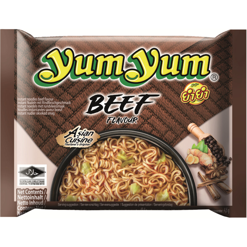 Yum Yum Beef flavour instant noodles reserveren | Albert Heijn