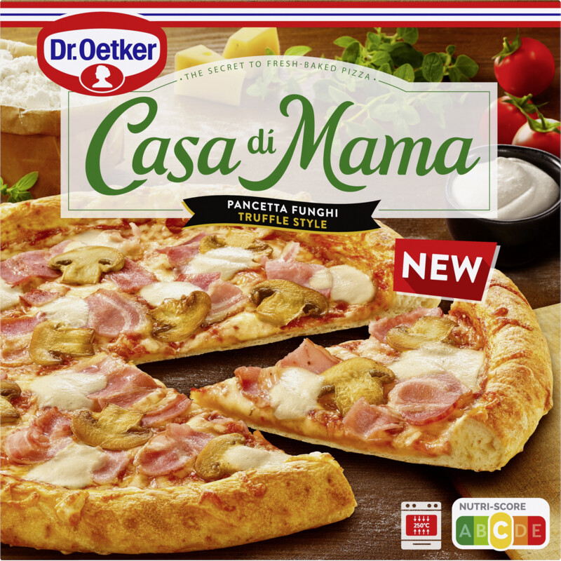 Dr. Oetker Casa di mama pizza truffle style bestellen | Albert Heijn