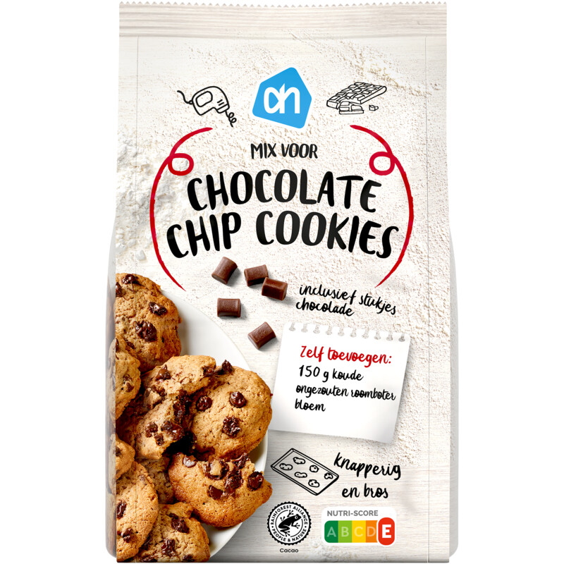 AH Mix voor chocolate chip cookies bestellen | Albert Heijn