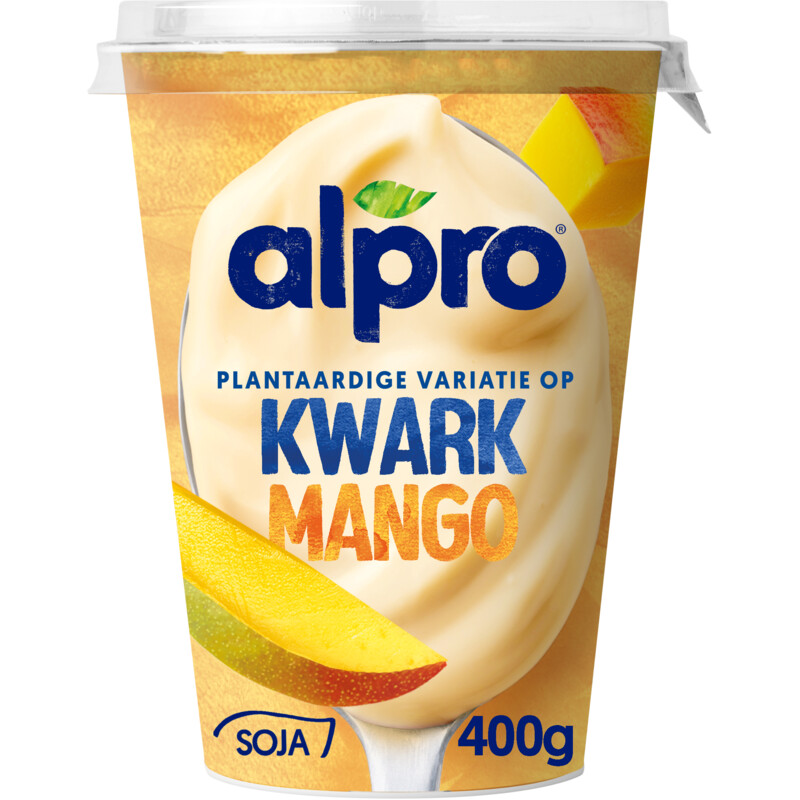 Alpro Plantaardige variatie op kwark mango bestellen | Albert Heijn