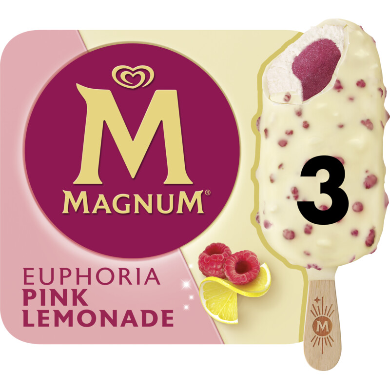 Magnum Euphoria pink lemonade bestellen | Albert Heijn