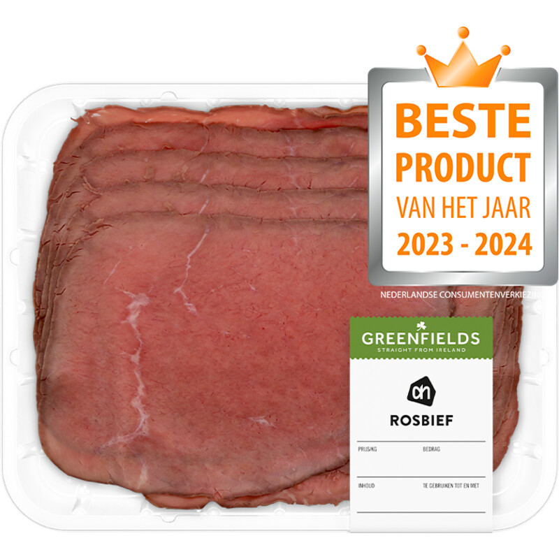 AH Greenfields Rosbief kleinverpakking reserveren | Albert Heijn
