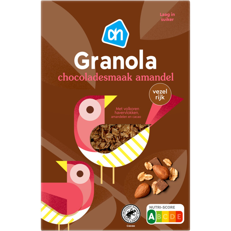 AH Granola chocoladesmaak amandel bestellen | Albert Heijn