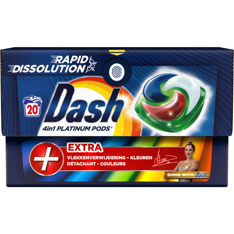 Dash Pods platinum color bel bestellen | Albert Heijn