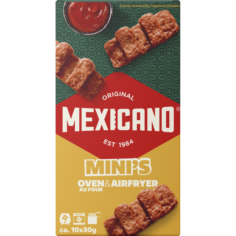 Mexicano Mini's oven & airfryer snacks reserveren | Albert Heijn
