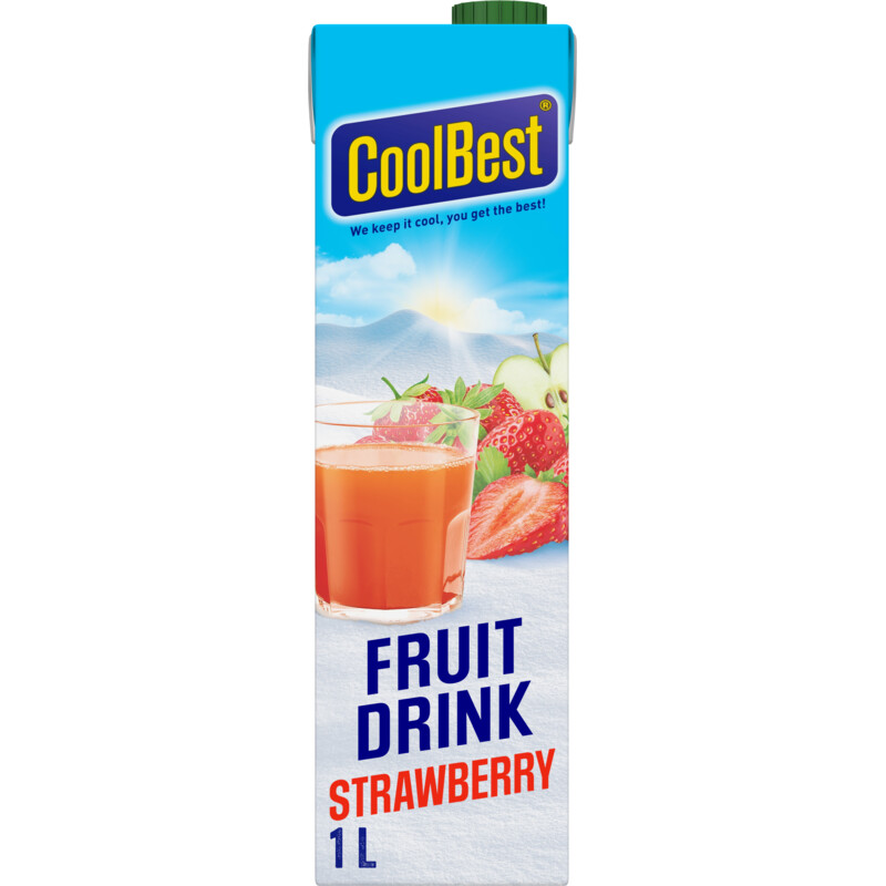 CoolBest Fruit drink strawberry reserveren | Albert Heijn
