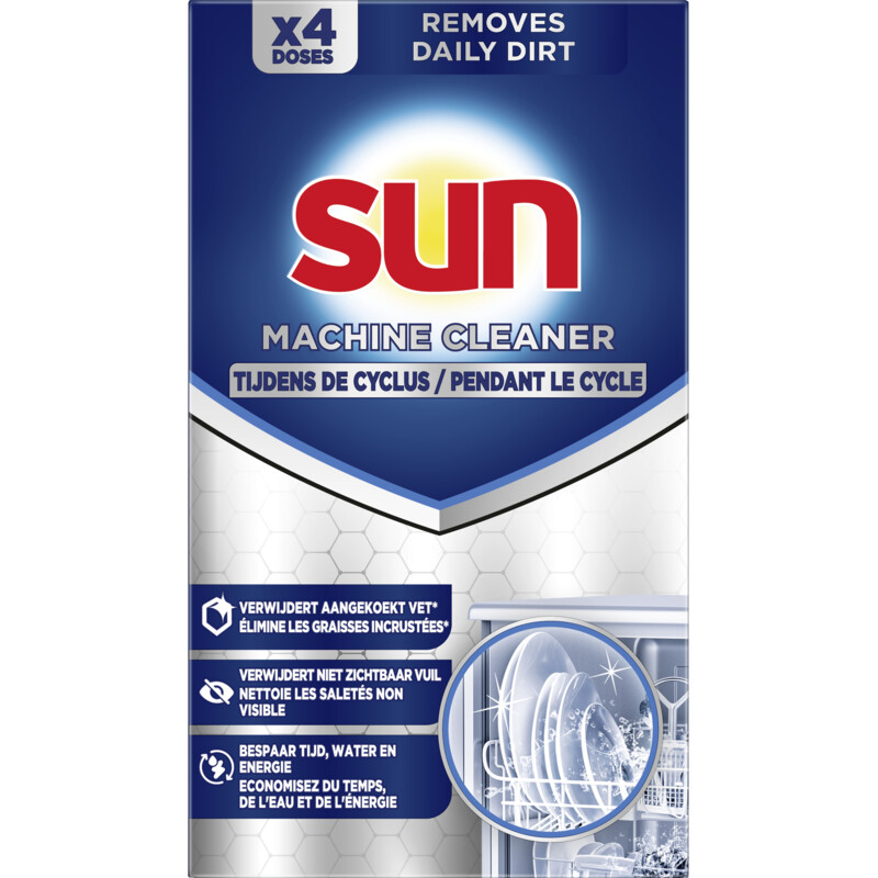 Sun In-wash vaatwasmachinereiniger bestellen | Albert Heijn