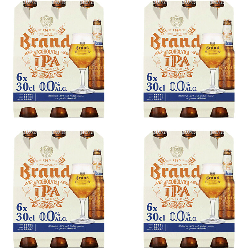 Brand IPA 0.0 speciaalbier 4x 6-pack bestellen | Albert Heijn