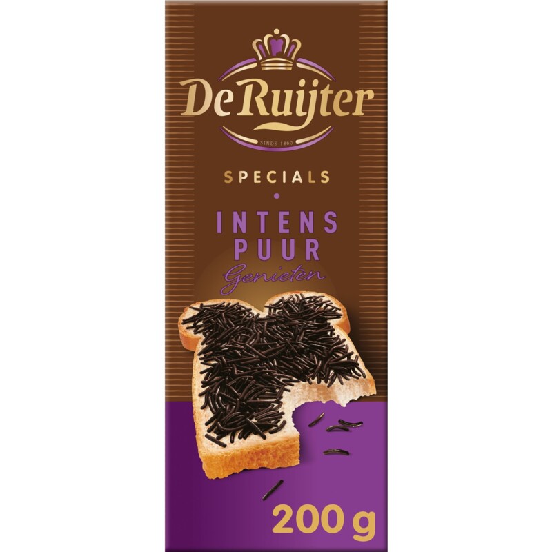 De Ruijter Specials hagelslag intens puur bestellen | Albert Heijn