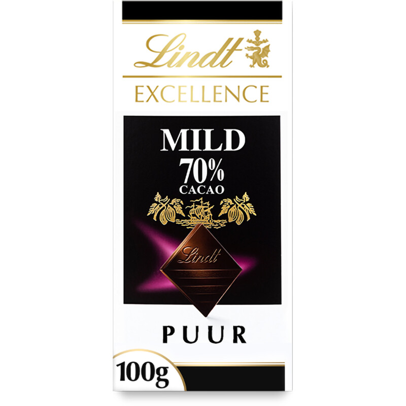 Lindt Excellence 70% mild pure chocolade bestellen | Albert Heijn