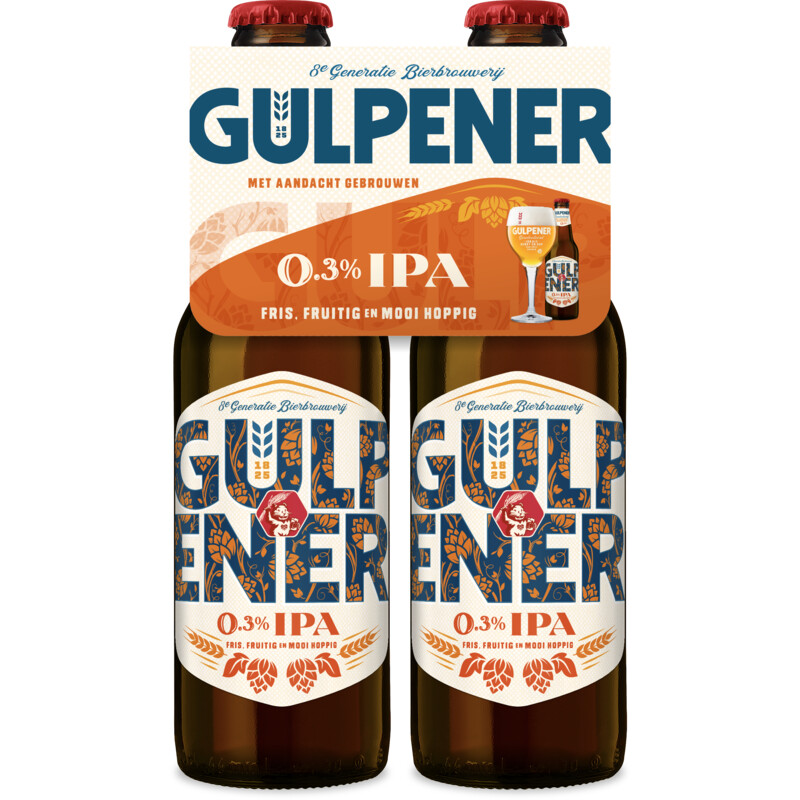 Gulpener IPA 0,3% 4-pack bestellen | Albert Heijn
