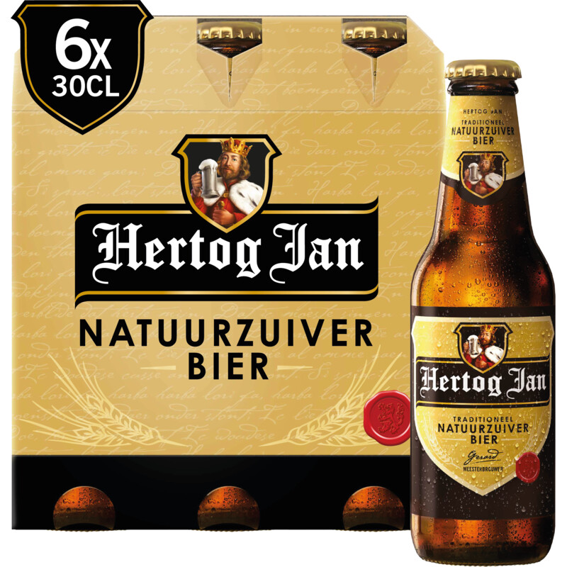 Hertog Jan Natuurzuiver bier 6-pack bestellen | Albert Heijn