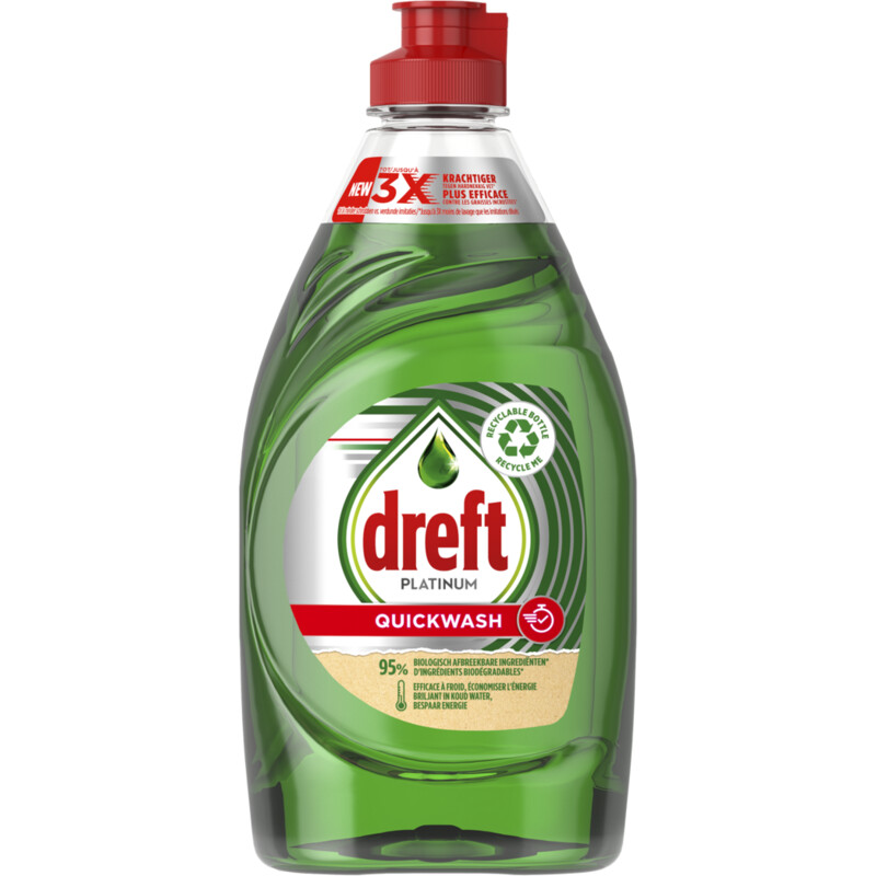 Dreft Afwasmiddel platinum quick wash original bestellen | Albert Heijn