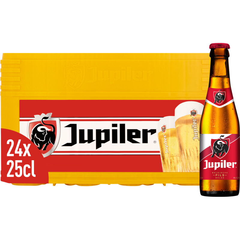Jupiler Belgisch pils krat bestellen | Albert Heijn