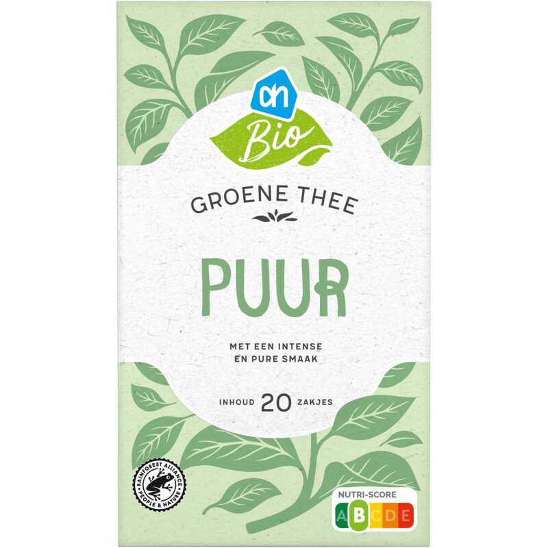 AH Biologisch Groene thee puur bestellen | Albert Heijn