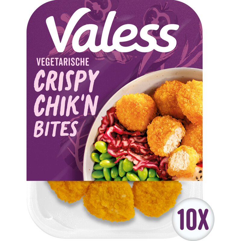 Valess Vegetarische crispy chick'n bites bestellen | Albert Heijn