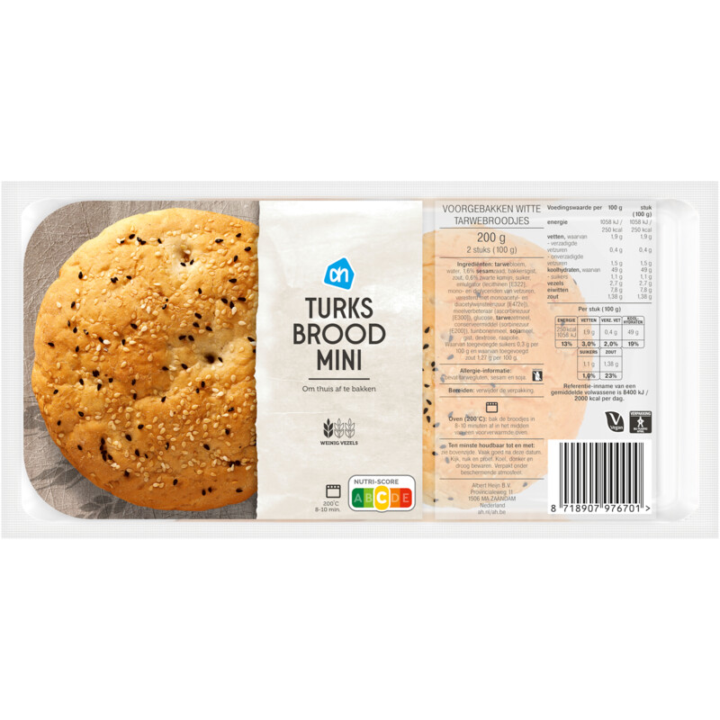 AH Mini Turks brood bestellen | Albert Heijn