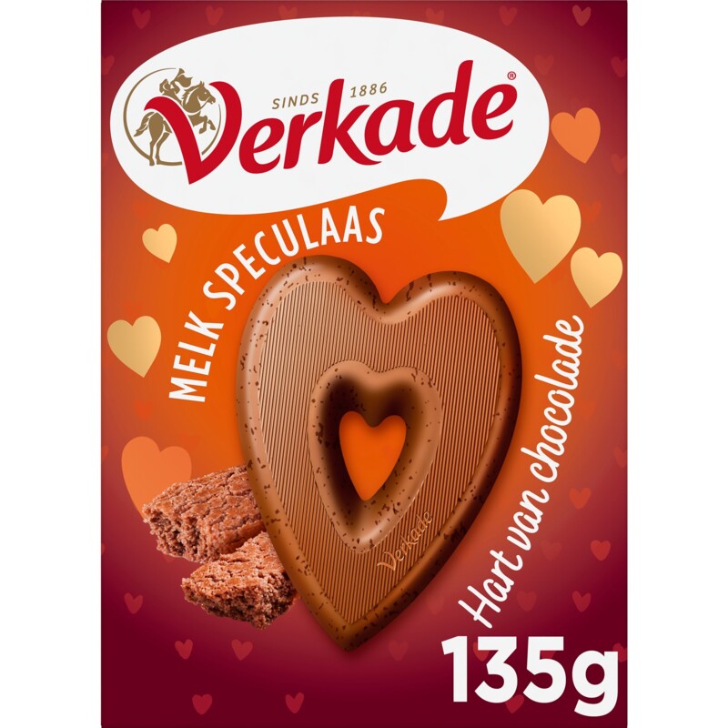 Verkade Hart van chocolade melk speculaas reserveren | Albert Heijn