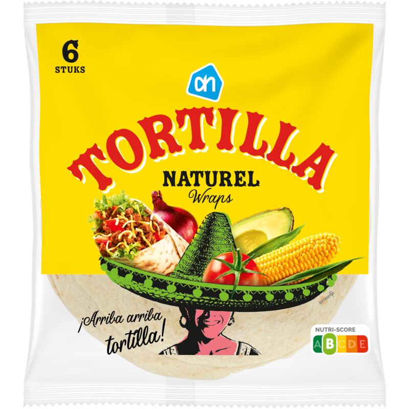 AH Tortilla naturel wraps bestellen | Albert Heijn